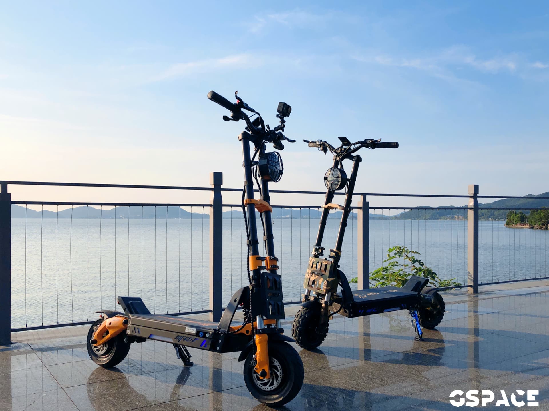 GSPACE Mars GTR Arazi Tipi E-Scooter - Dinamo Ride